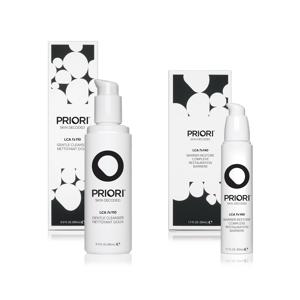Cleanse + Protect Duo | Gentle Cleanser & Healing Moisturizer | PRIORI ...